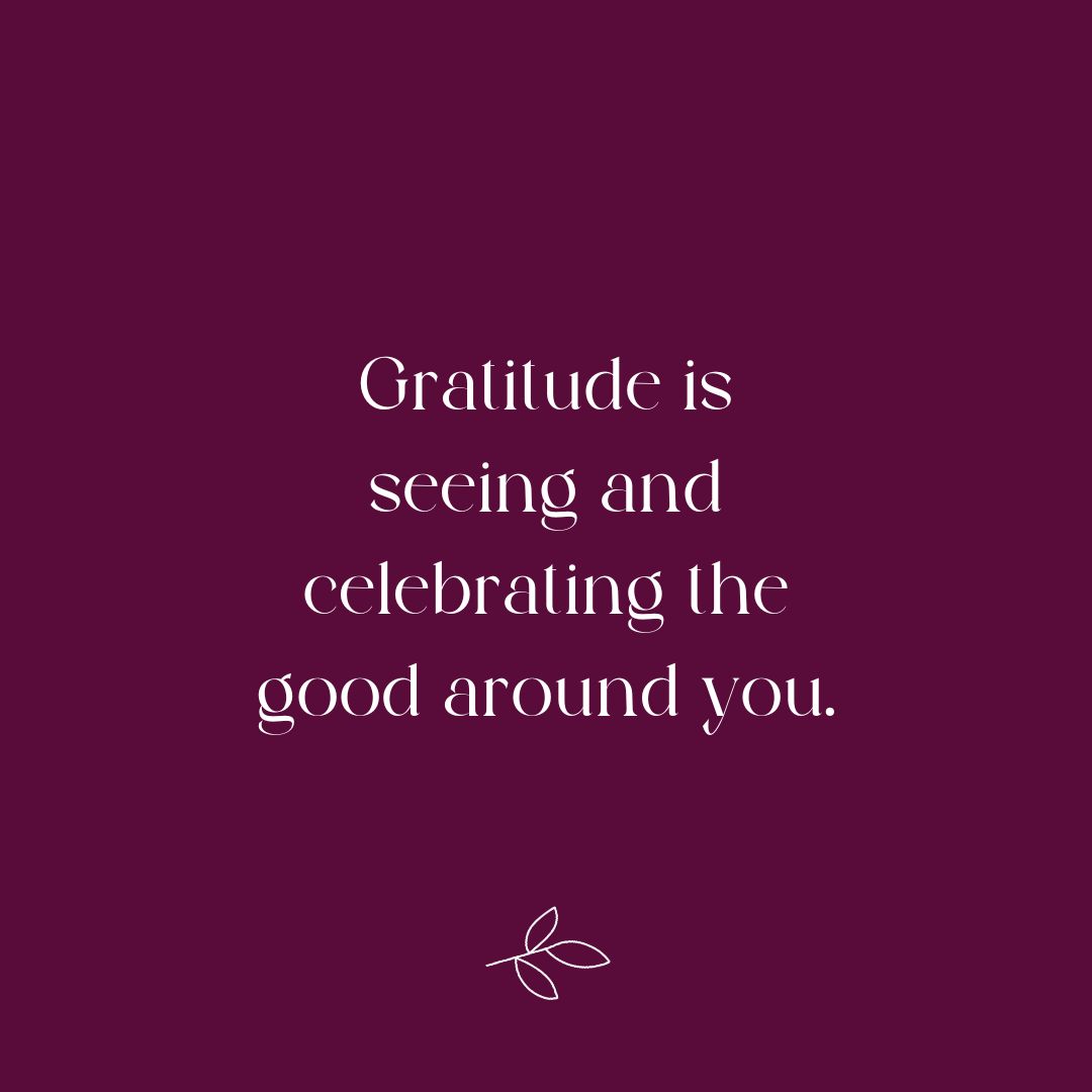 Gratitude Challenge 2024 - Hannah Rowen Fry